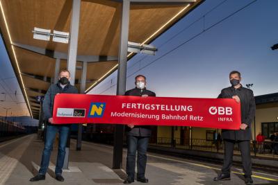 Bahnhof Retz umfassend modernisiert!