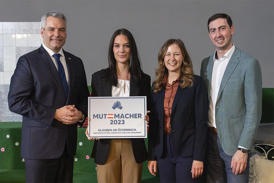 Mutmacherinnen vom Bundeskanzler ausgezeichnet!